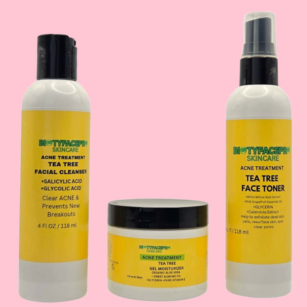 Organic Tea Tree Acne Treatment – BiotyFacePro Skincare - BiotyPerfume ...